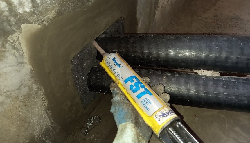 Cable Entry Sealing at Mumbai Metro - Care4Cable